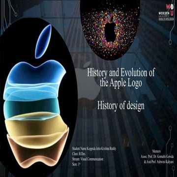 Apple Evolution Logo
