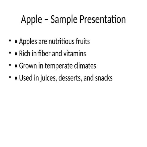 Apple_One_Slide_Presentation.abcdefghudjdjdjdjdnndndnd | PPTX