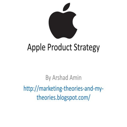 Apple Product Strategy | PPTX