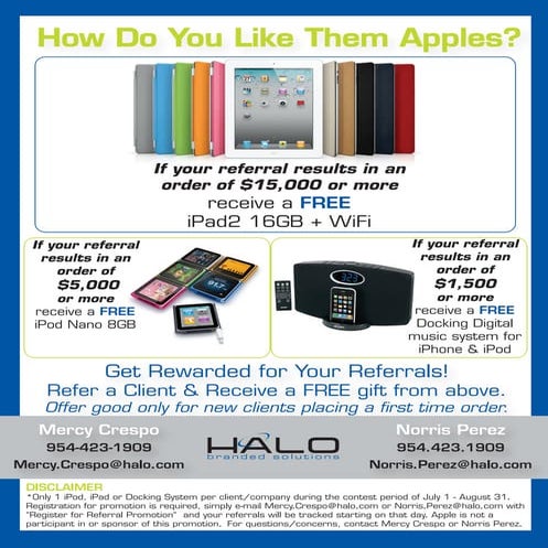 Apple Referral Flyer | PDF