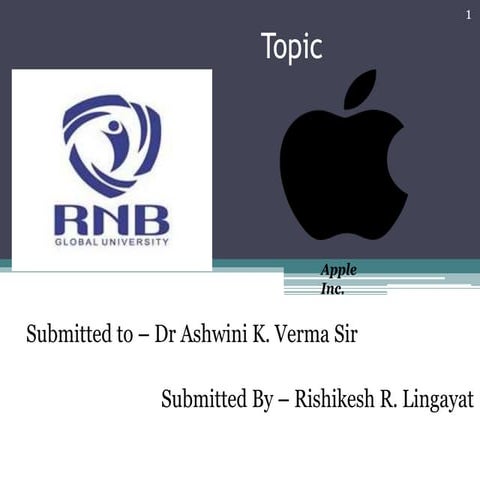 Apple (report writing) | PPTX