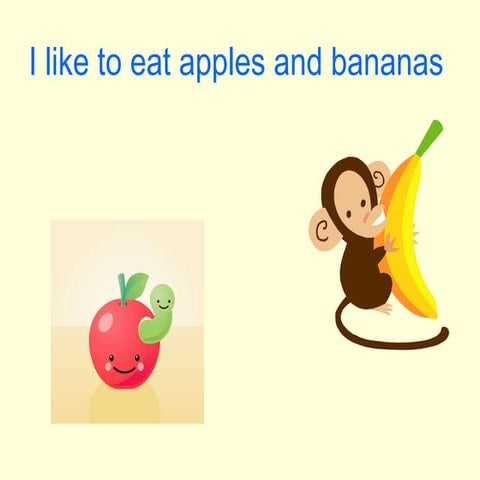 Apples and bananas | PPT