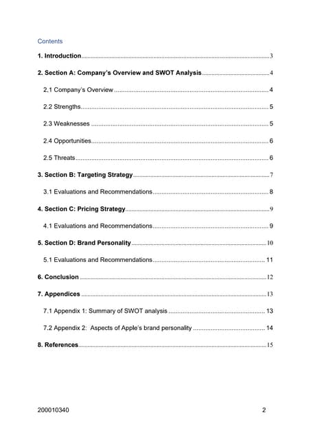 Management Information System- Apple Inc. | PDF