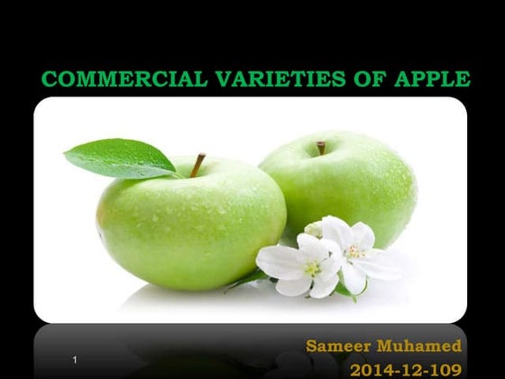 Breeding of Apple | PPT