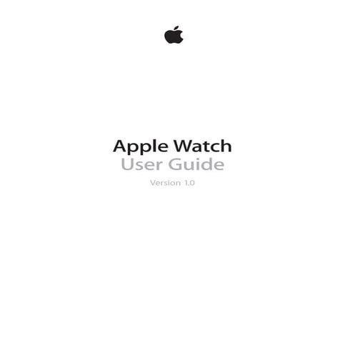 Apple watch user guide | PDF