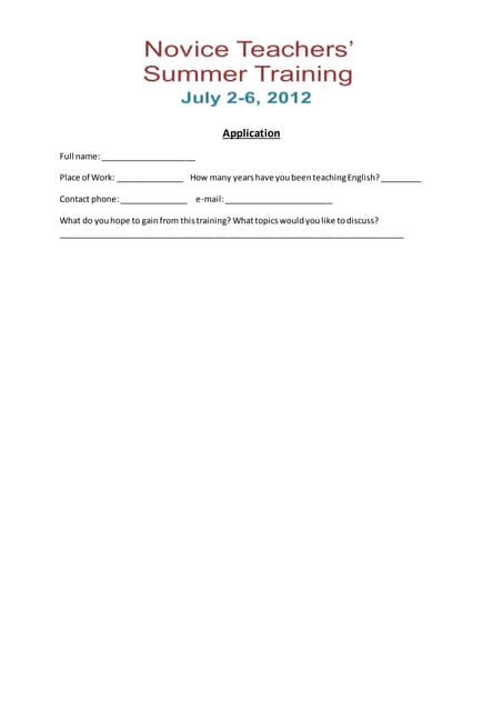 Background knowledge probe | DOCX | Education