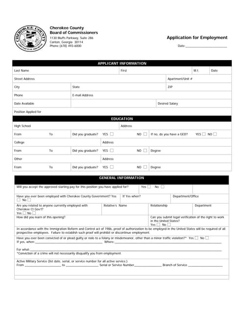 Job application | PDF | Resume Writing and Advice | Job Search