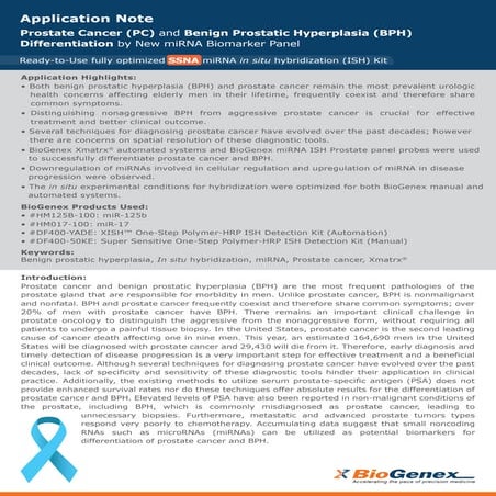 prostate cancer classification - BioGenex | PDF