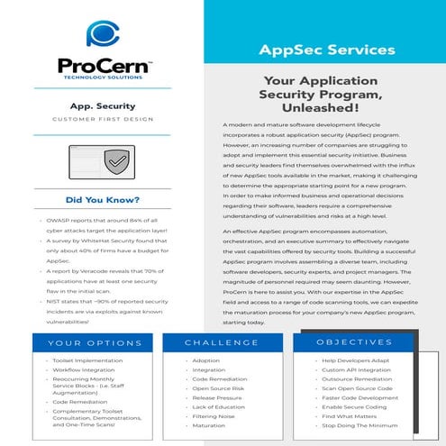 Application Security Services Procern Technology Pdf