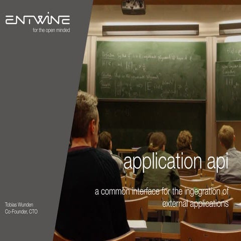 Opencast External Application API | PDF