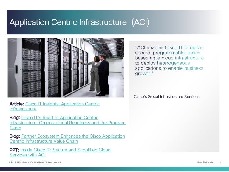Application Centric Infrastructure (ACI) Application Centric Infrastructure (ACI)