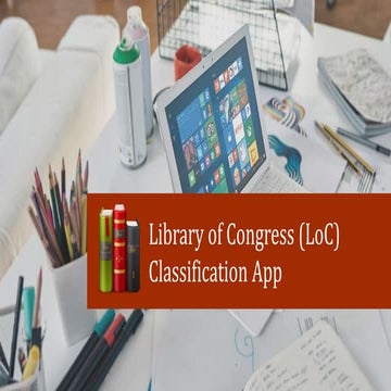 The Library of Congress Classification | PPT