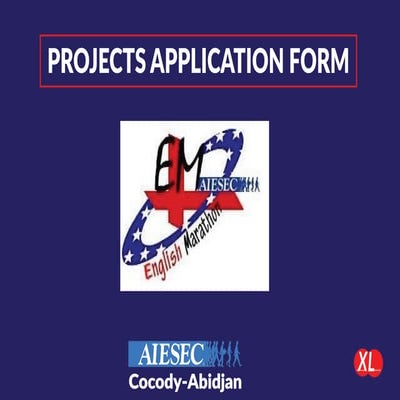 Application english marathon 2 round | PDF