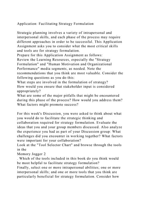 The table below lists several steps involved in tactical planning- For.docx