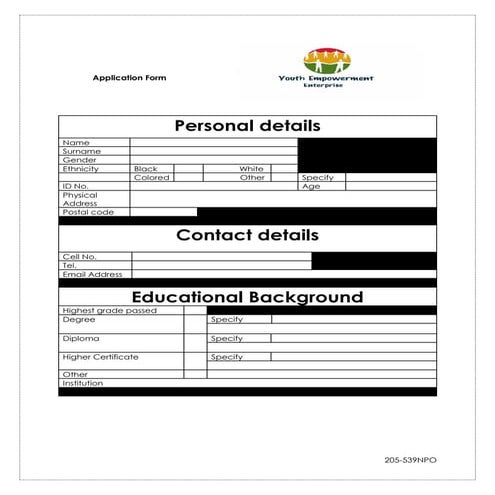 Application form | PDF