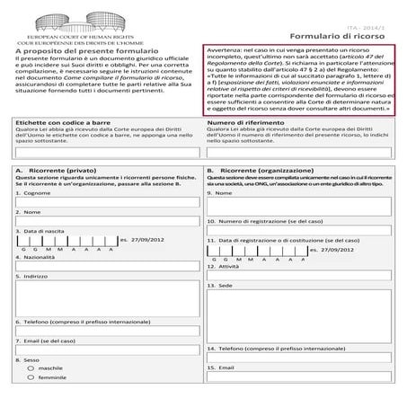 Application form 2014_1_ita_021215_web | PDF