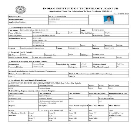 Application form 4044 | PDF