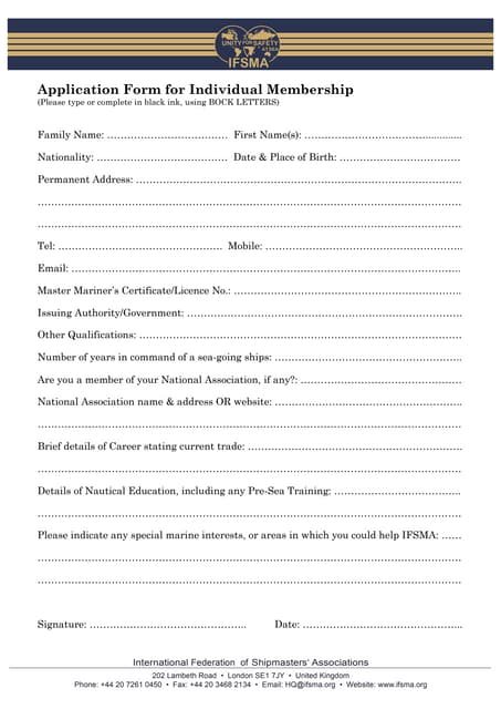 Registration forms-kbsa | PDF