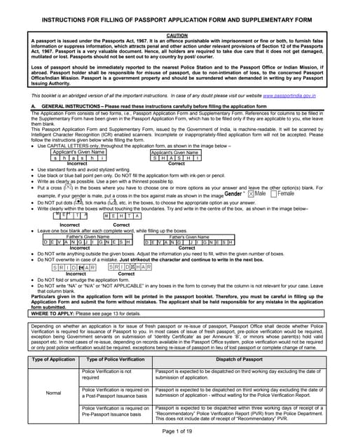 Steps to Submit an Application at Passport Seva Kendra | PPT