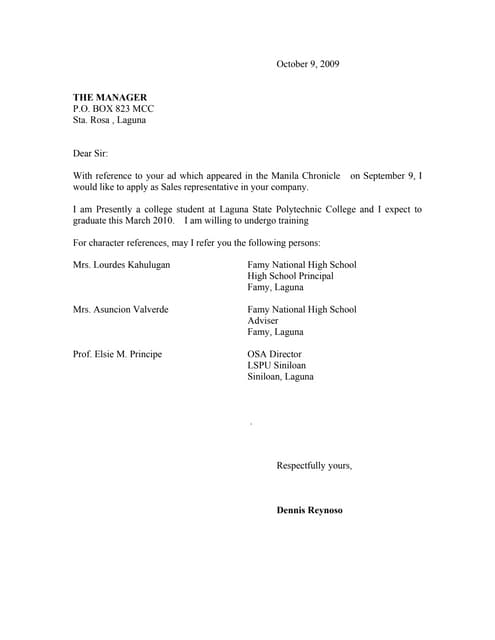 Styles in business letter | DOCX