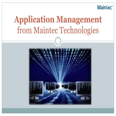 Application management | PPT