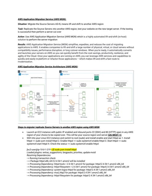 Aws Application Migration Service Hands On Guide Pdf