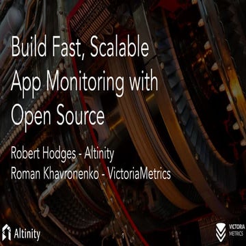 Application Monitoring Using Open Source Victoriametrics And Altinity