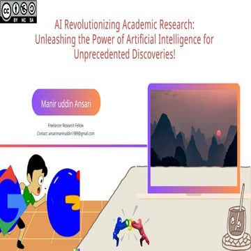 Application of Ai in Academic Research | PPTX