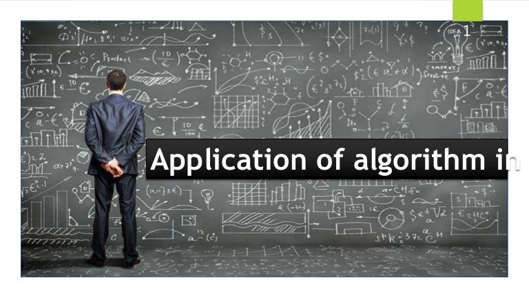 Application Of Algorithm In Real Life 4674