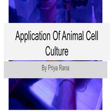 Application Of Animal Cell Culture .pdf