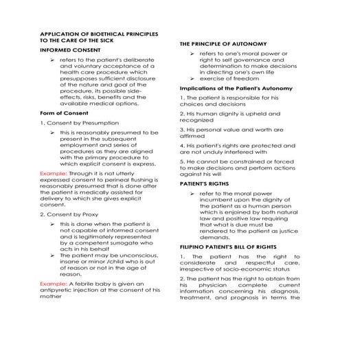 APPLICATION OF BIOETHICAL PRINCIPLES TO THE CARE OF THE SICK.pdf