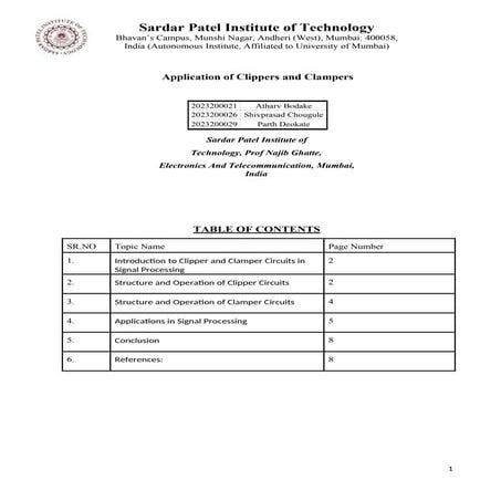 Application of Clipper and clamper Ciruits in Signal processing.docx