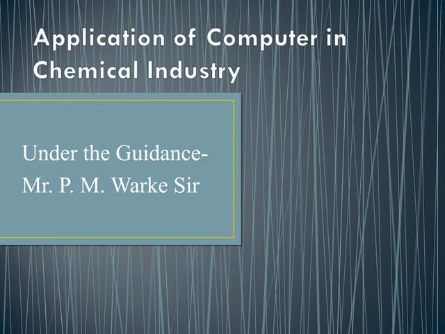 Role of computers in research | PDF