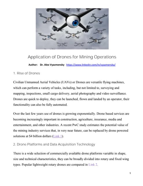 Drone delivery project proposal | PPTX