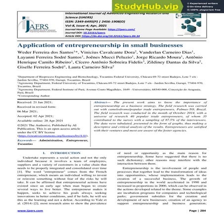 Application of entrepreneurship in small businesses.pdf
