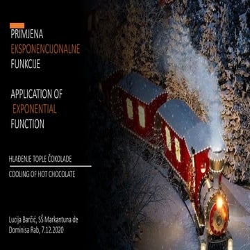 Application Of Exponential Function Lucija Pdf Physics Science