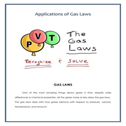 Gas Laws