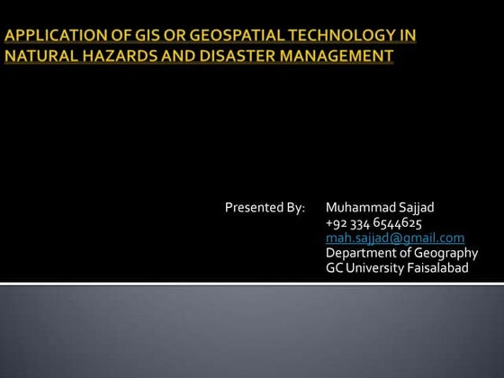 Lesson 4. Community Based Hazard and Evacuation Mapping | PPTX | Internet | Computing