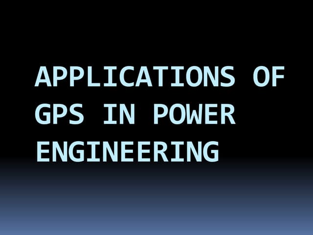 A overview on WAMS/PMU. | PDF