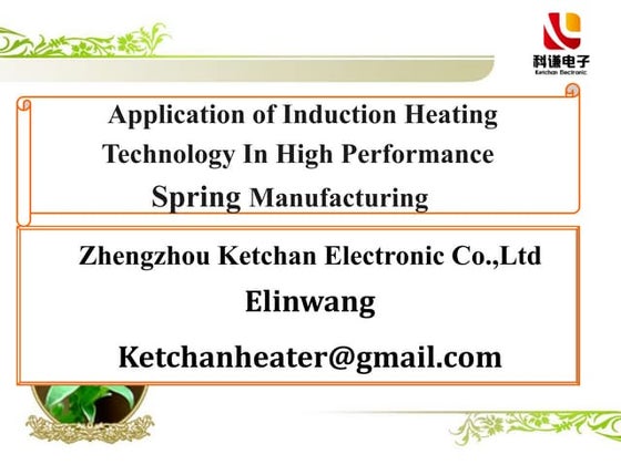 Dhf induction bolt heater | PPT