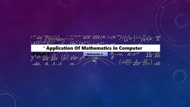 Application Of Maths In Computer Science application-of-maths-in-computer-science