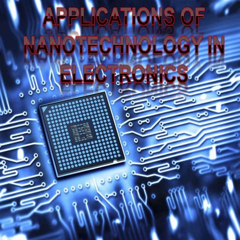 Application of nanotechnology | PPTX