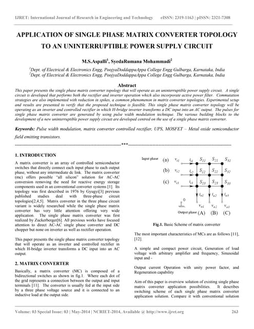 Design and Simulation of transformer less Single Phase Photovoltaic ...