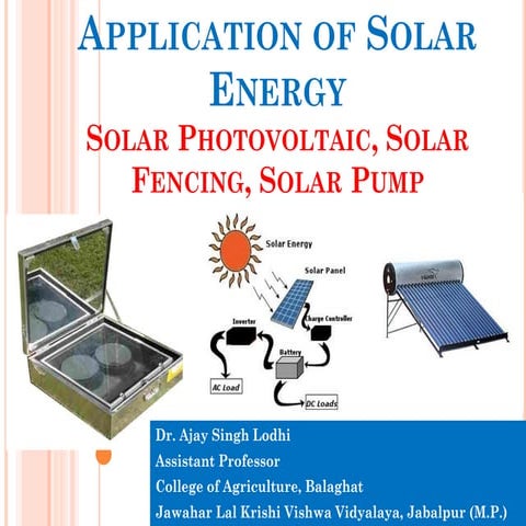 Application of solar energy solar photovaltaic, solar lentern, solar ...