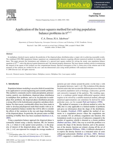 A Geometry Projection Method For Shape Optimization | PDF