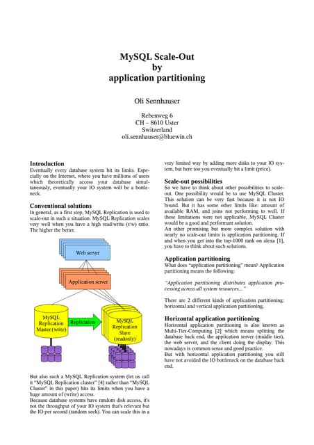 Application Partitioning Wp | PDF Application Partitioning Wp | PDF