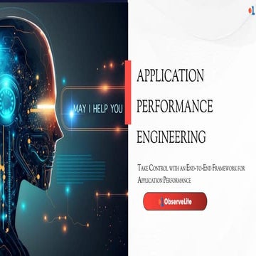Optimizing Application Performance with Engineering Excellence | PPT