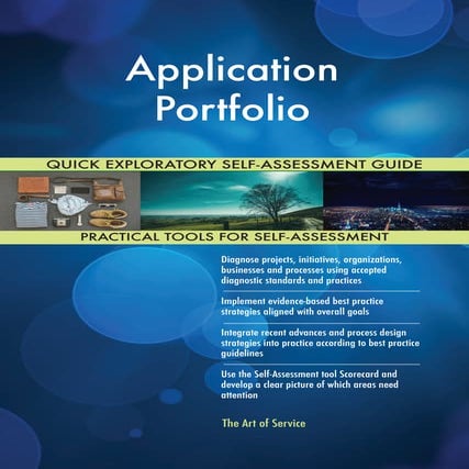 Application Portfolio Standard Requirements | PDF