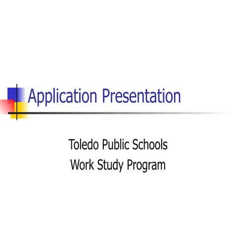 Job Application | PPT