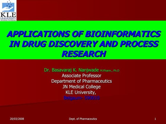 Target identification in drug discovery | PDF | Genetics | Science